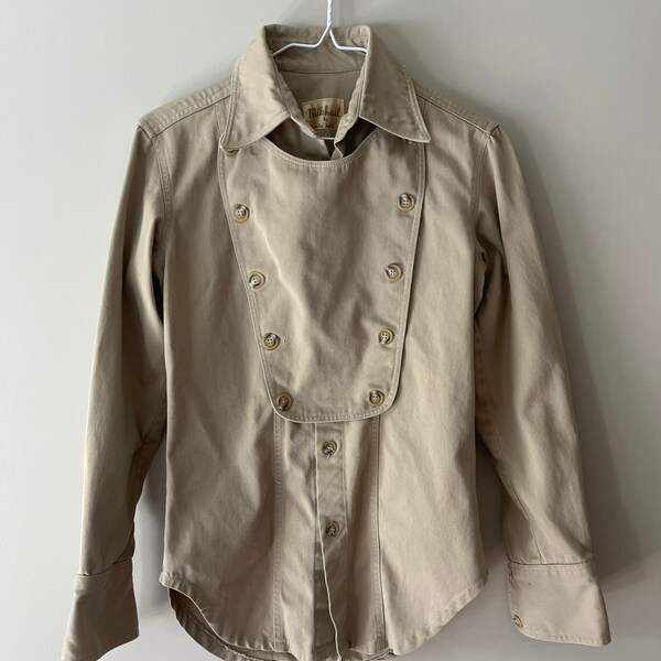 Western Bib Shirt - Etsy