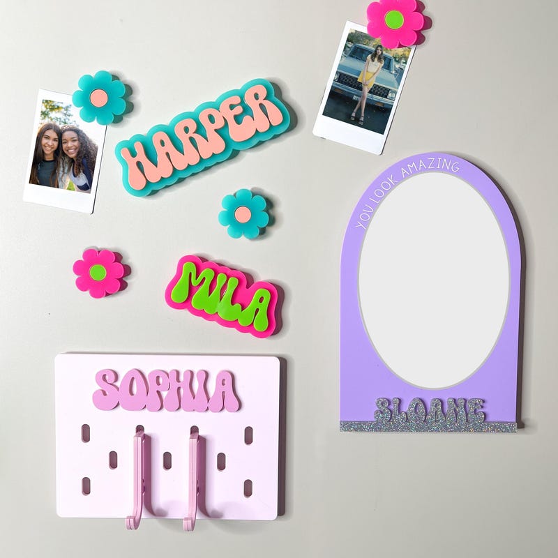 Personalized Pin Magnet - Etsy