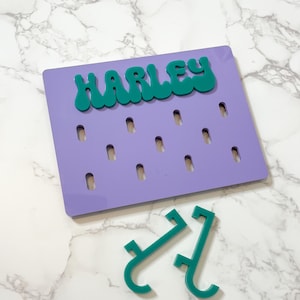 CUSTOM LOCKER ACCESSORIES - Teen Tween Magnetic Locker Mirror Mini Peg ...