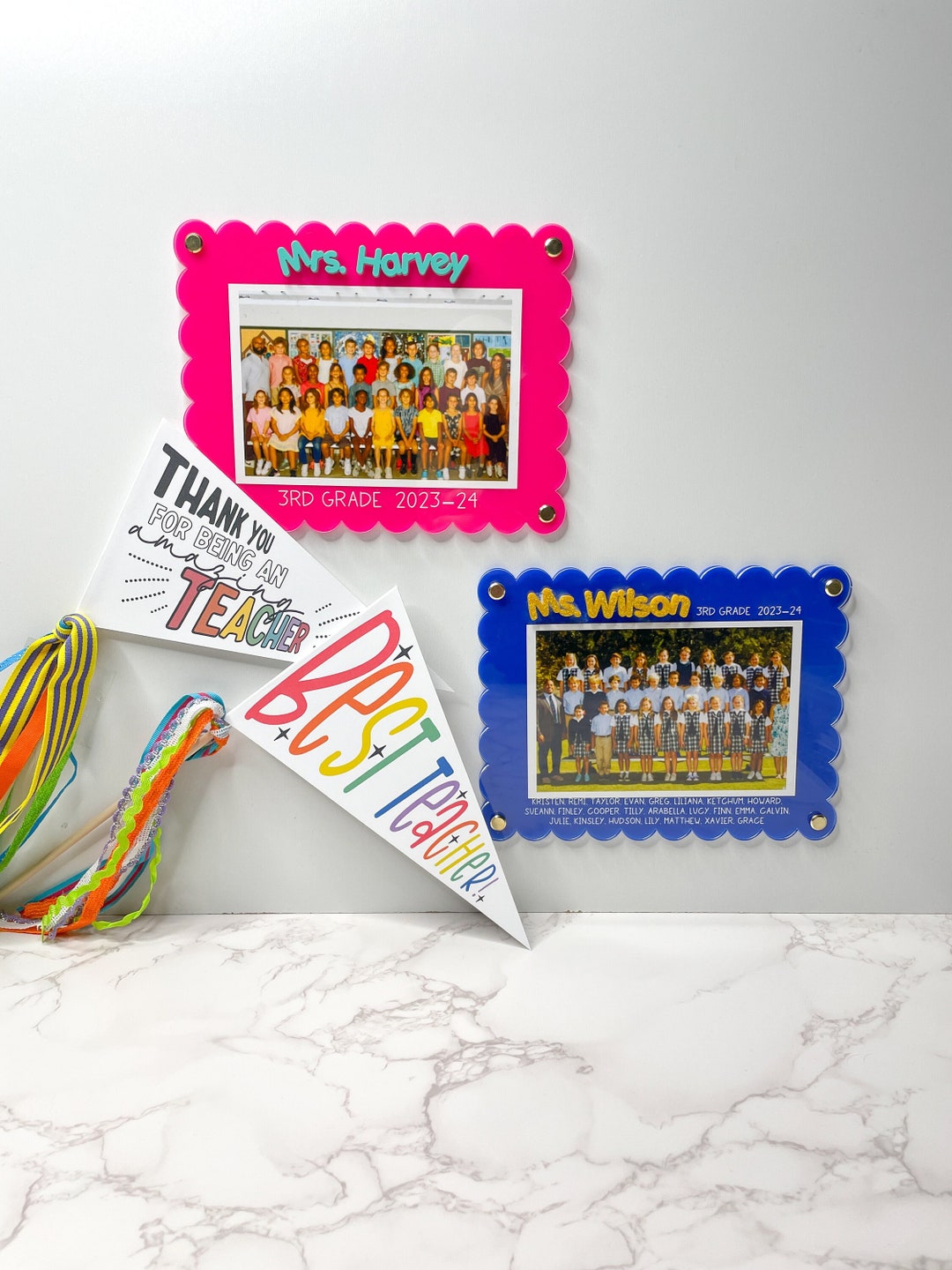 TEACHER APPRECIATION FRAME - End of Year Keepsake Photo Class Picture ...