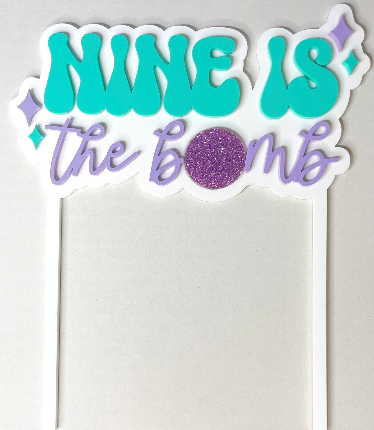THE BOMB Birthday Cake Topper - Bath Bomb Spa Kids Party Cake Accesory ...