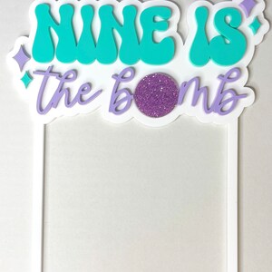 THE BOMB Birthday Cake Topper - Bath Bomb Spa Kids Party Cake Accesory ...