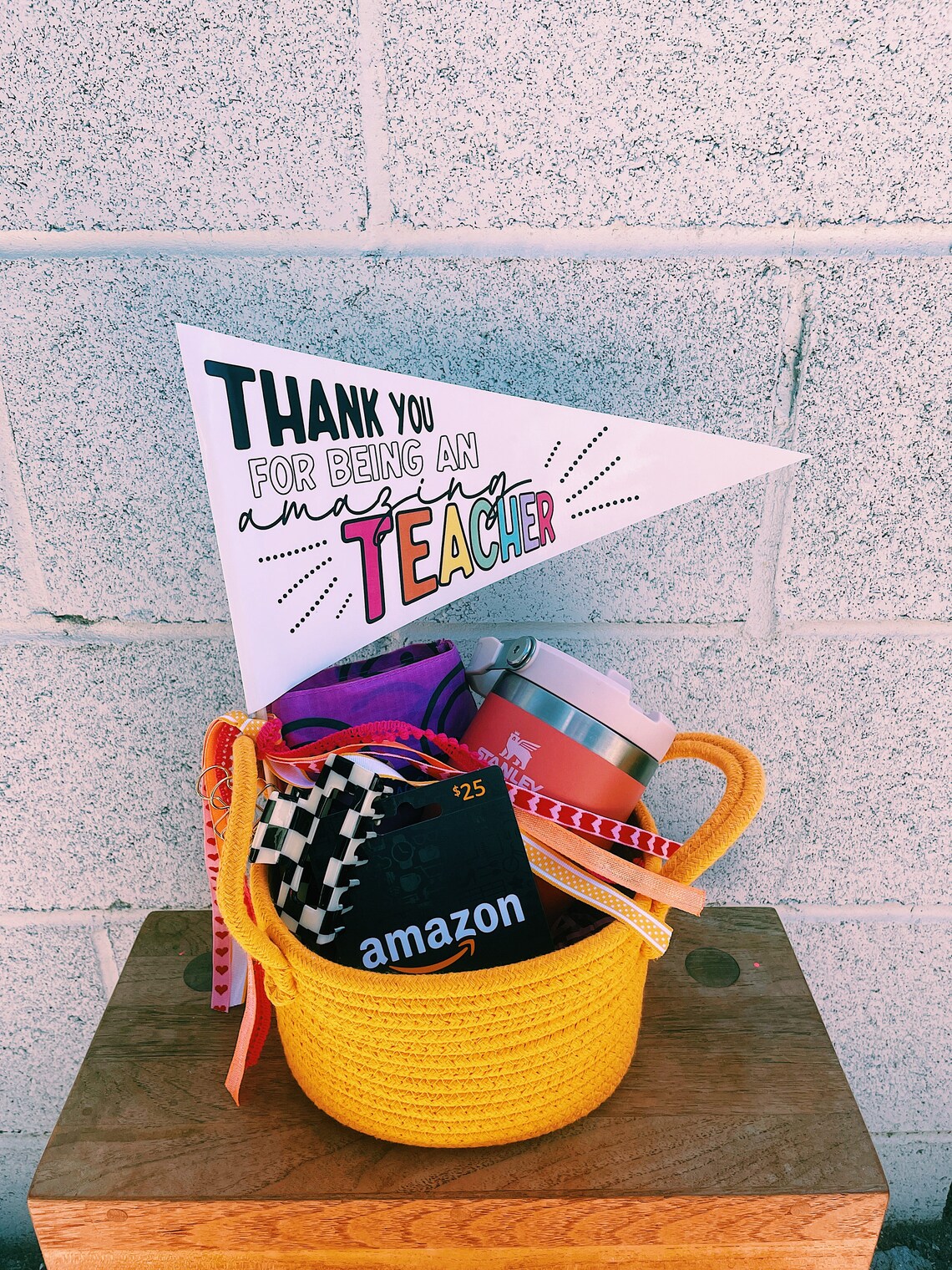 TEACHER APPRECIATION FLAGS Pennant Flag for Teacher Gift - Etsy