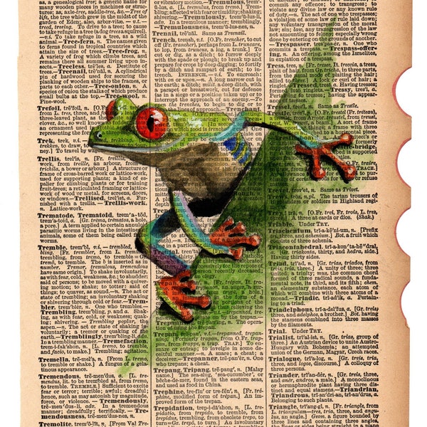 Dictionary Art Print - Etsy