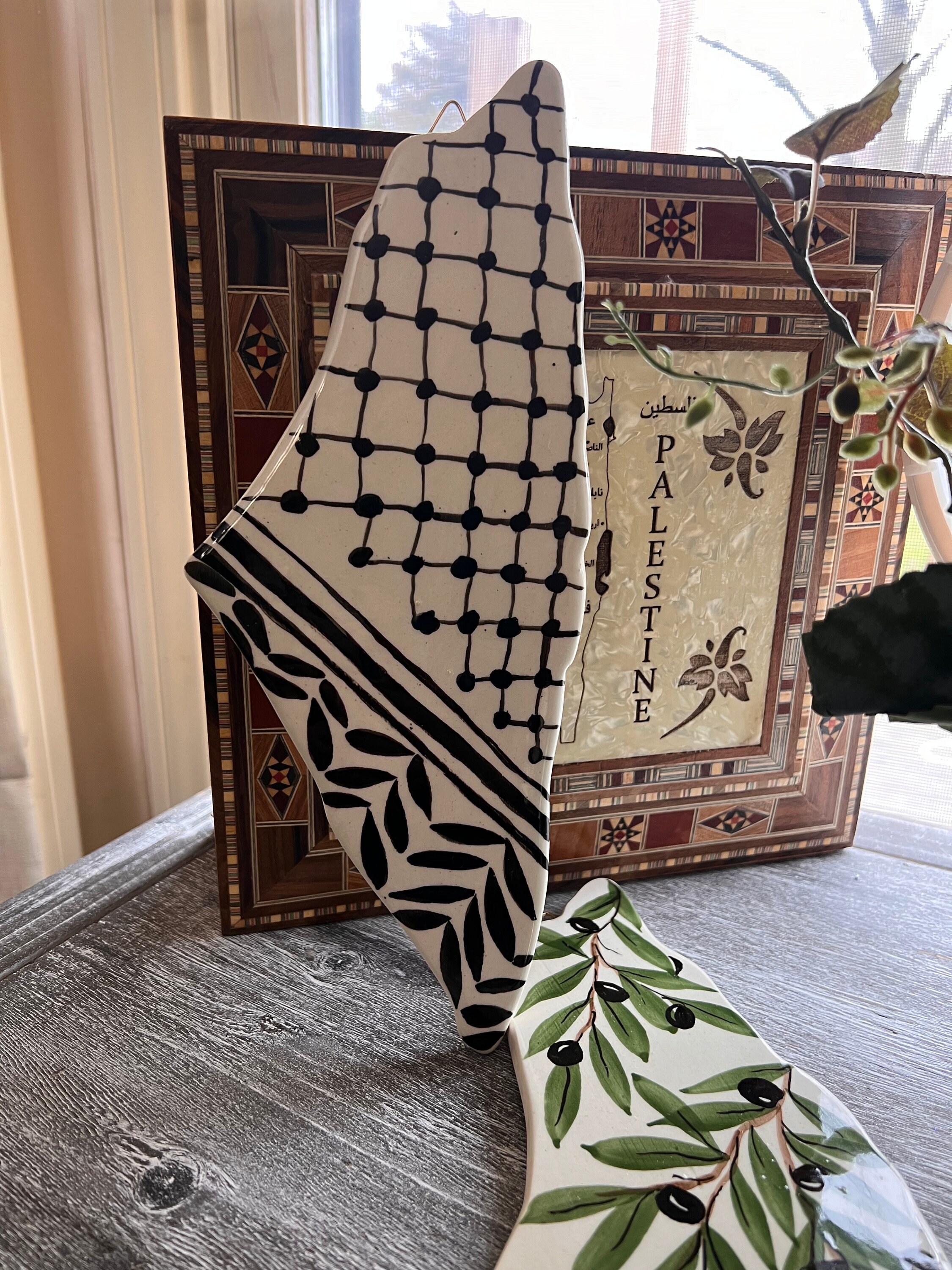 Palestine Map Hanger/decor - Etsy