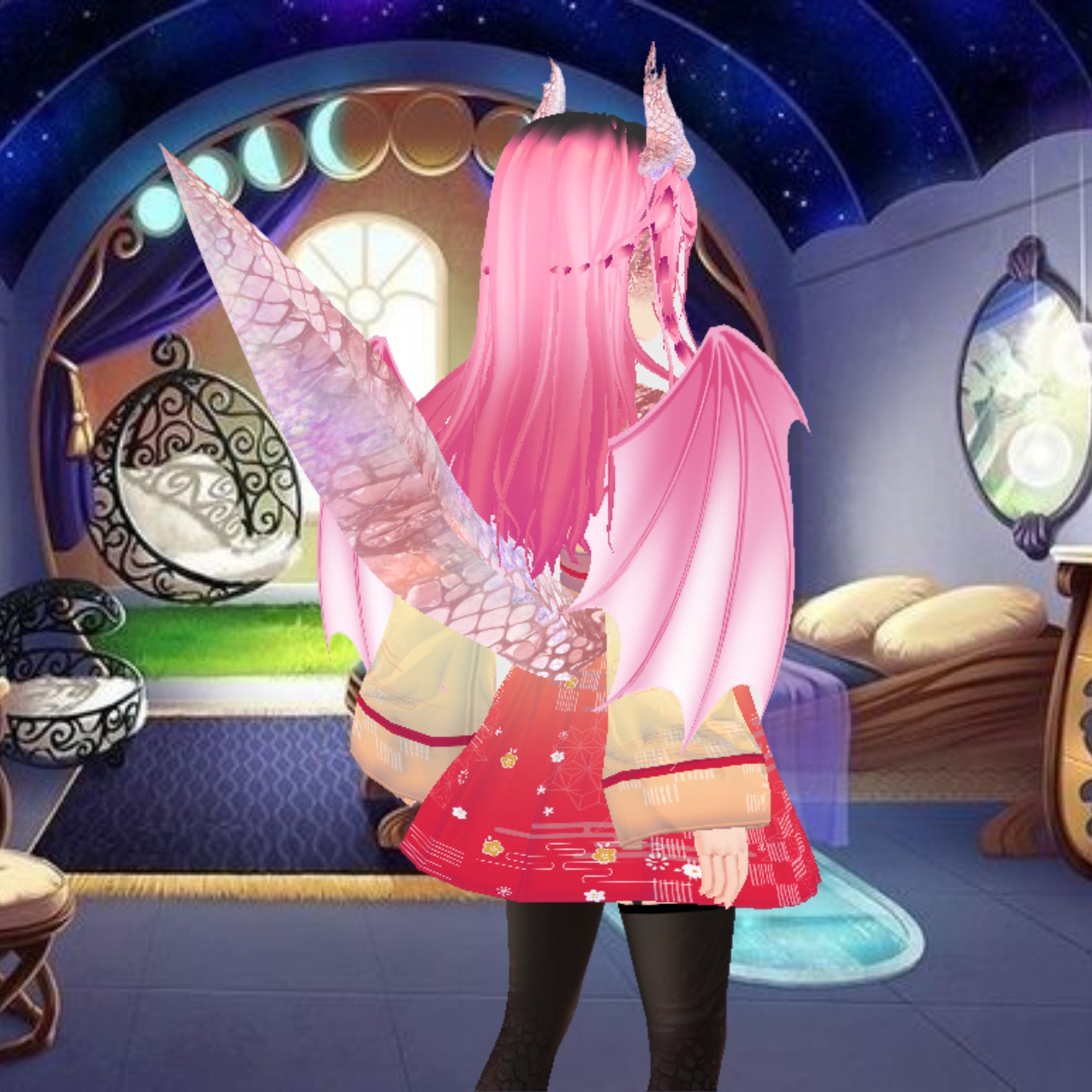 Dragon Vtuber Model With Two Outfits Ready to Use | Cute Pre-made 3D ...