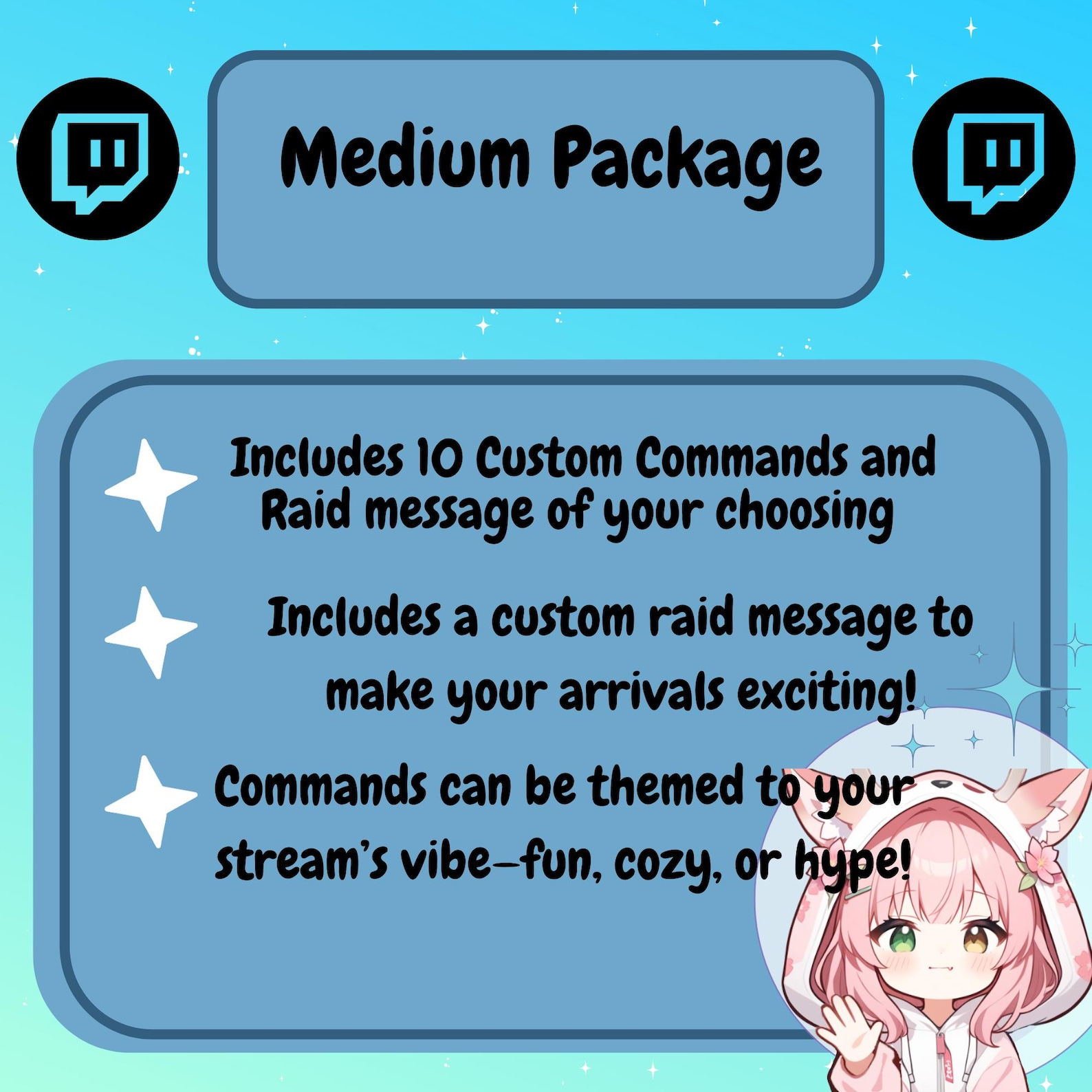 Custom Twitch Commands for Streamers – Personalized Commands, Raid ...