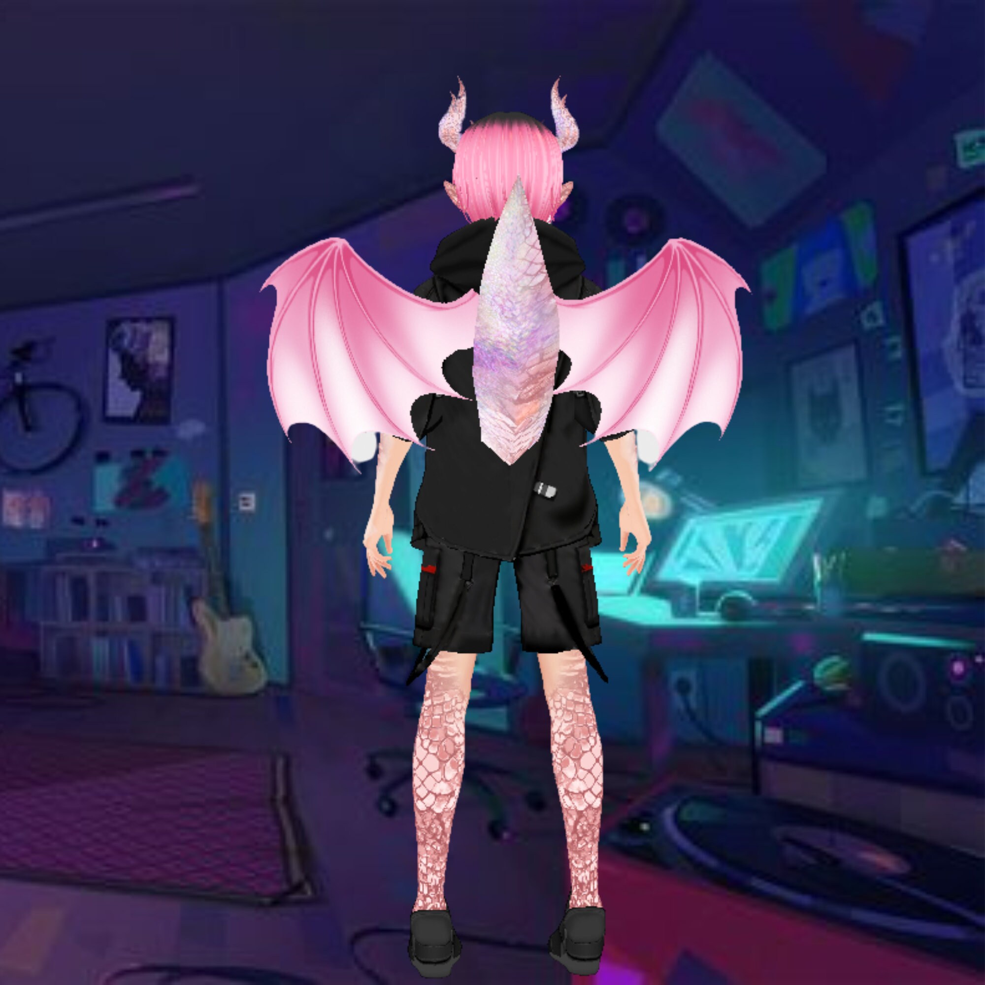 Male Dragon Vtuber Model With Two Outfits Ready to Use | Handsome Pre ...