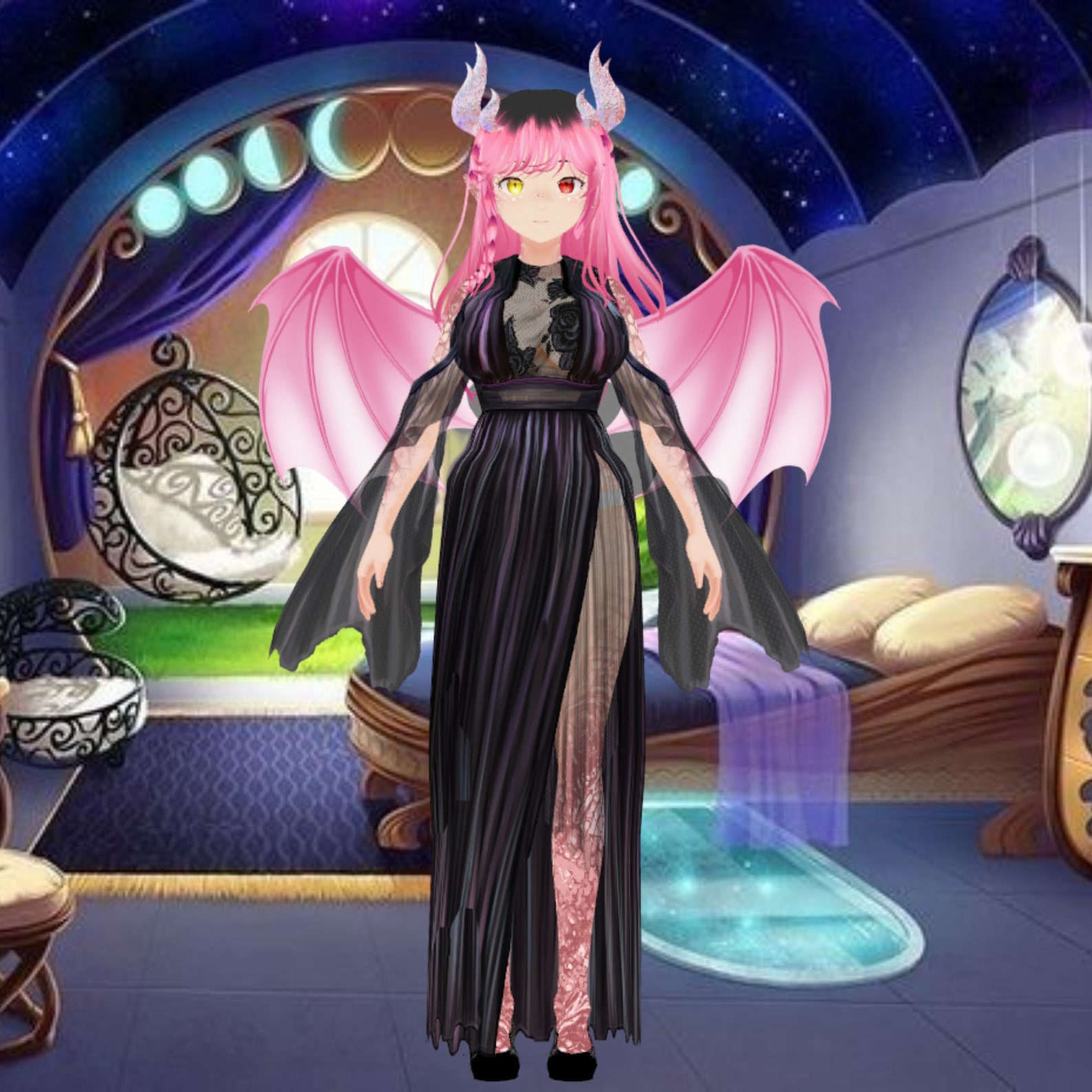 Dragon Vtuber Model With Two Outfits Ready to Use | Cute Pre-made 3D ...