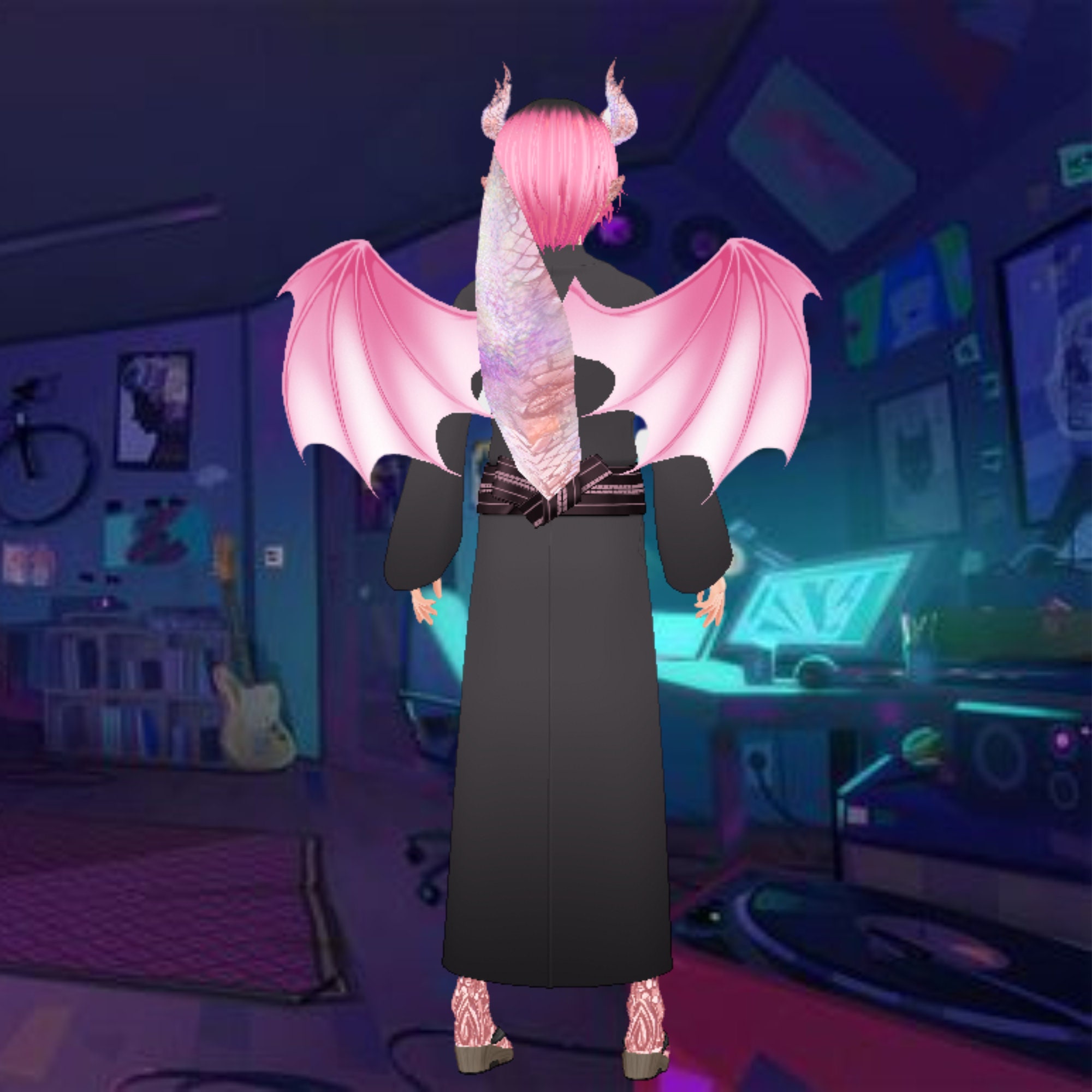 Male Dragon Vtuber Model With Two Outfits Ready to Use | Handsome Pre ...