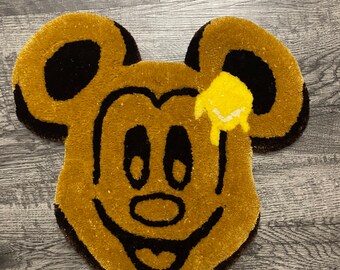 Mickey Mouse Rug - Etsy