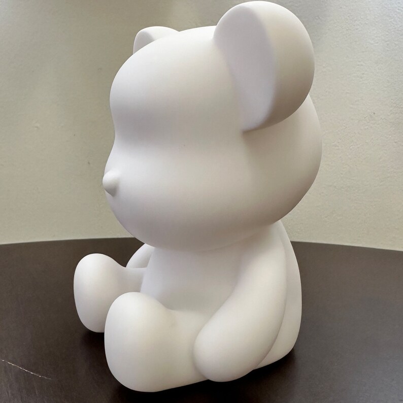 Fluid Bear DIY Art Kit, Cute Sitting Teddy Bear, Paint Your Own Coin ...