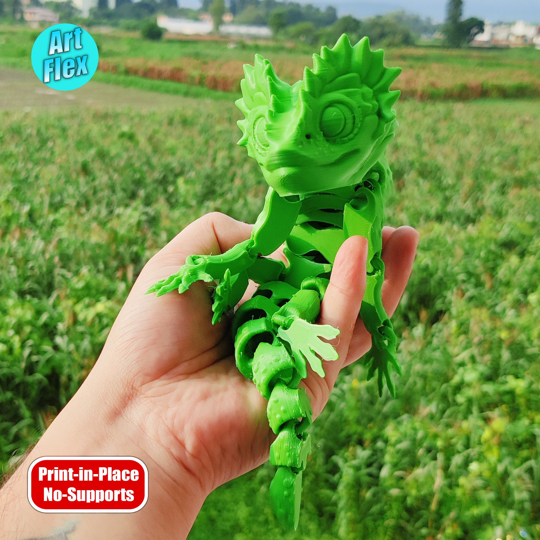 Cute-lizard-stl-articulated-digital-file-for-3d-printer - Etsy UK