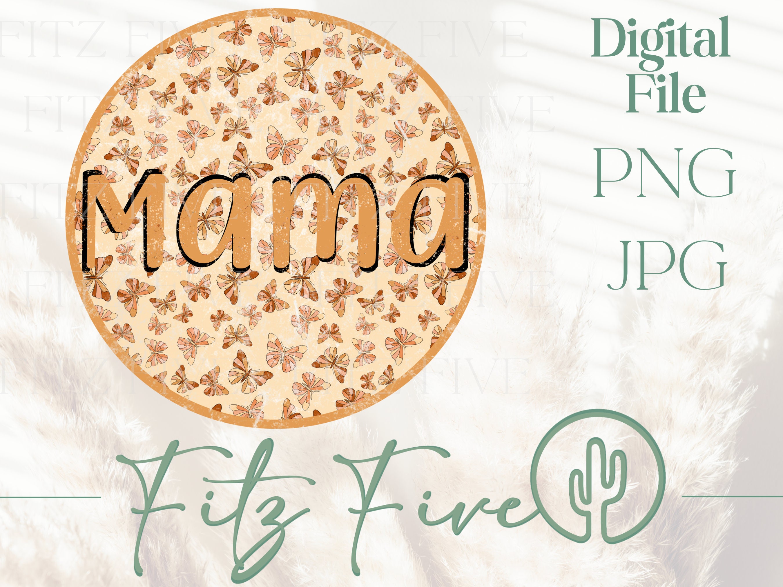 Butterfly Mama Png, Mama PNG, Sublimation PNG, Mother's Day PNG Retro ...