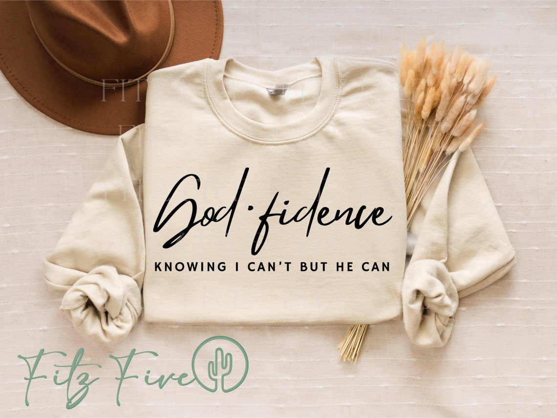 Godfidence Png, Faith Png, Digital Download, Sublimation Png, Jesus Png ...