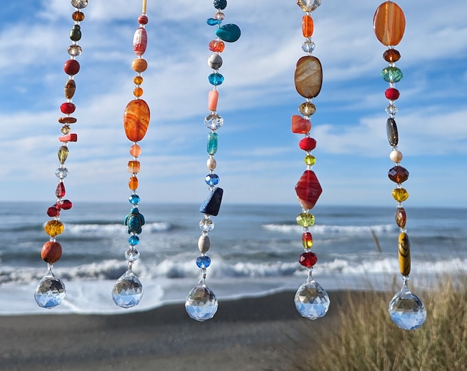 29” Window Beads, Bohemian Colorful Beads - Etsy