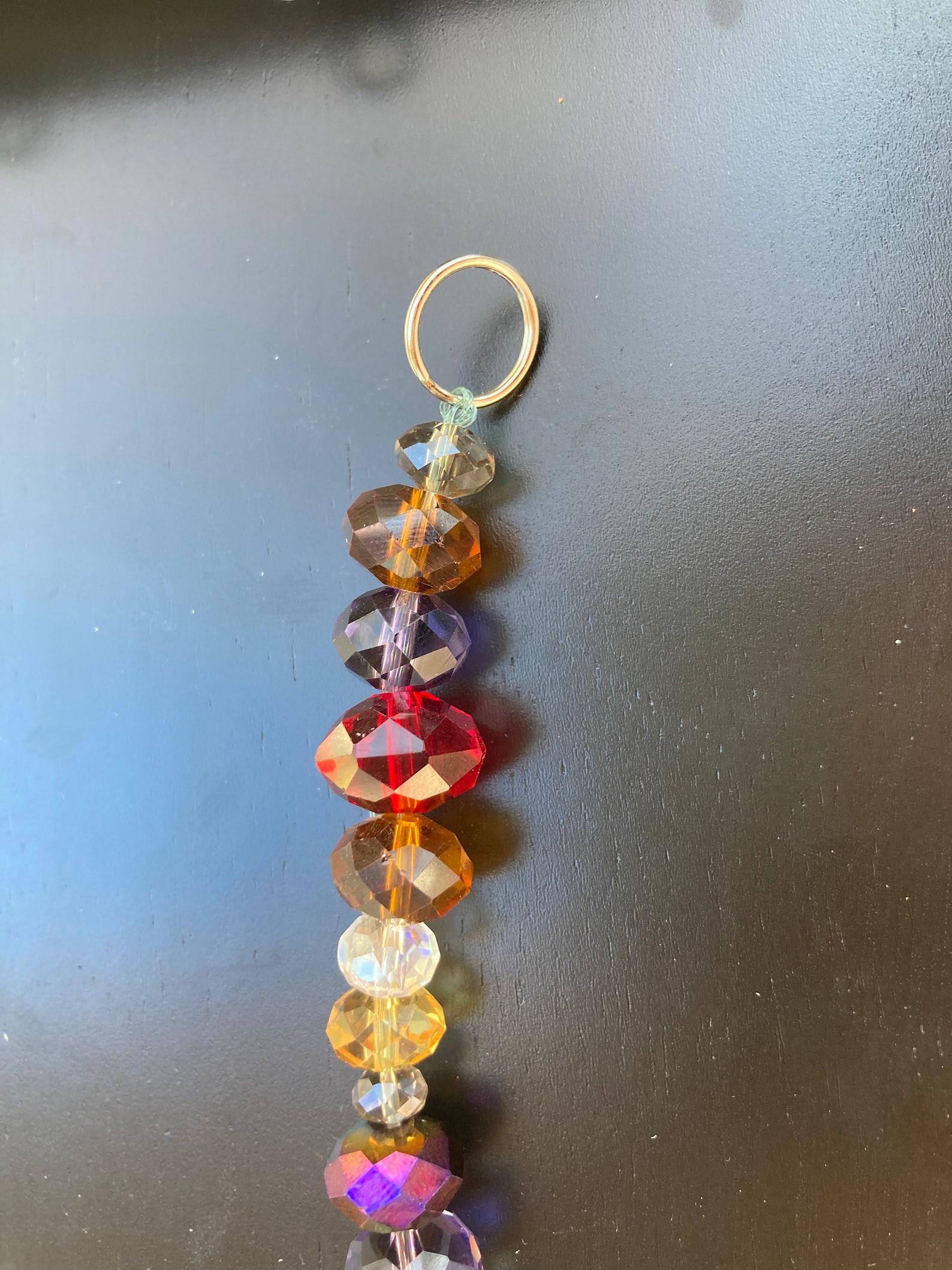 DIY Driftwood Wind Chime Kit Glass & Crystal Beads Suncatcher - Etsy