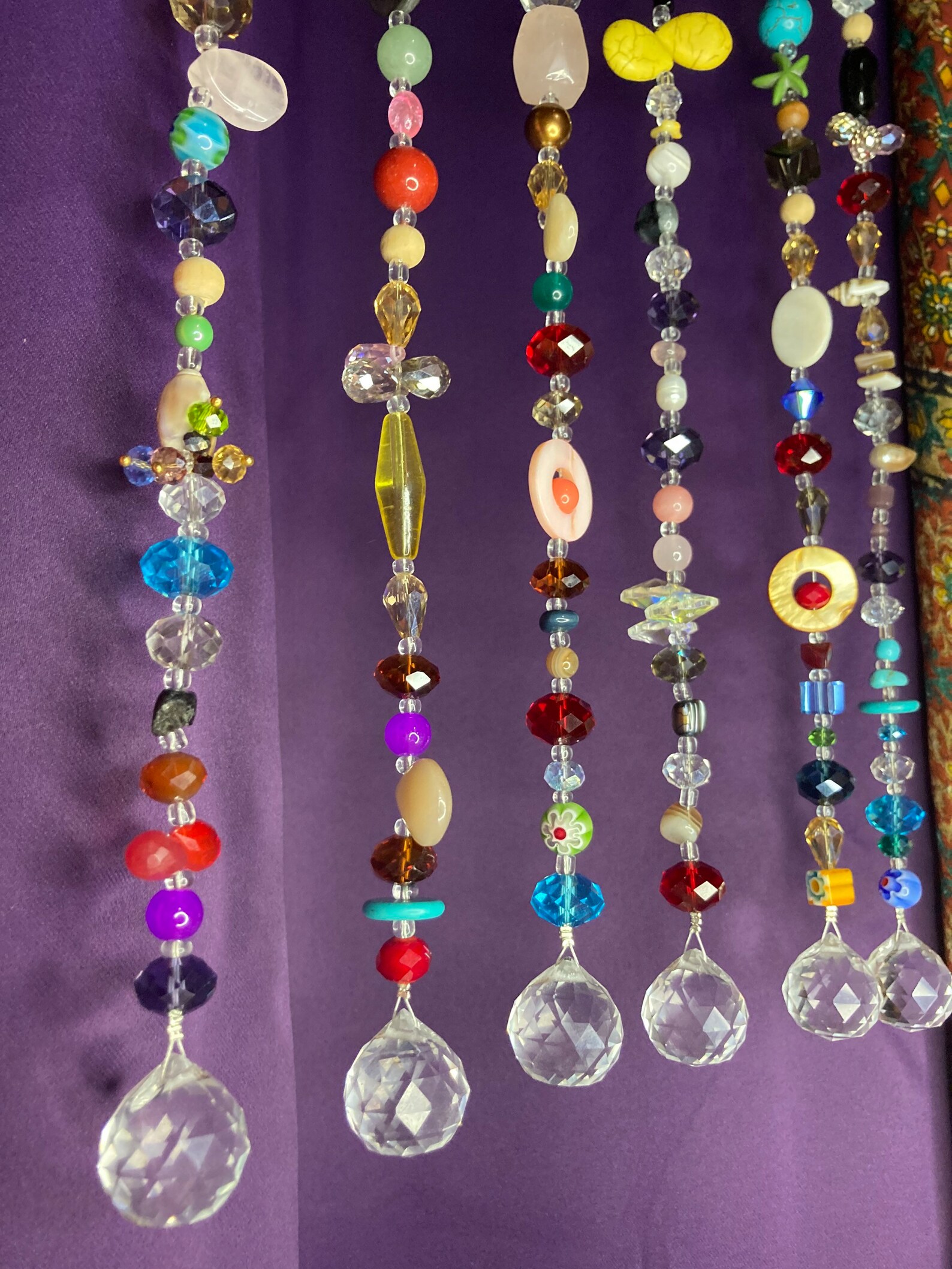29” Window Beads, Bohemian Colorful Beads - Etsy