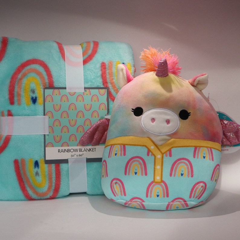 Personalized Matching Squishmallows Animal Jaime the Pegasus | Etsy