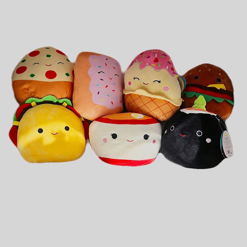 Squishmallows Raisy the Ramen Shozo the Sushi Carl the Burger | Etsy Squishmallows Raisy the Ramen Shozo the Sushi Carl the Burger | Etsy