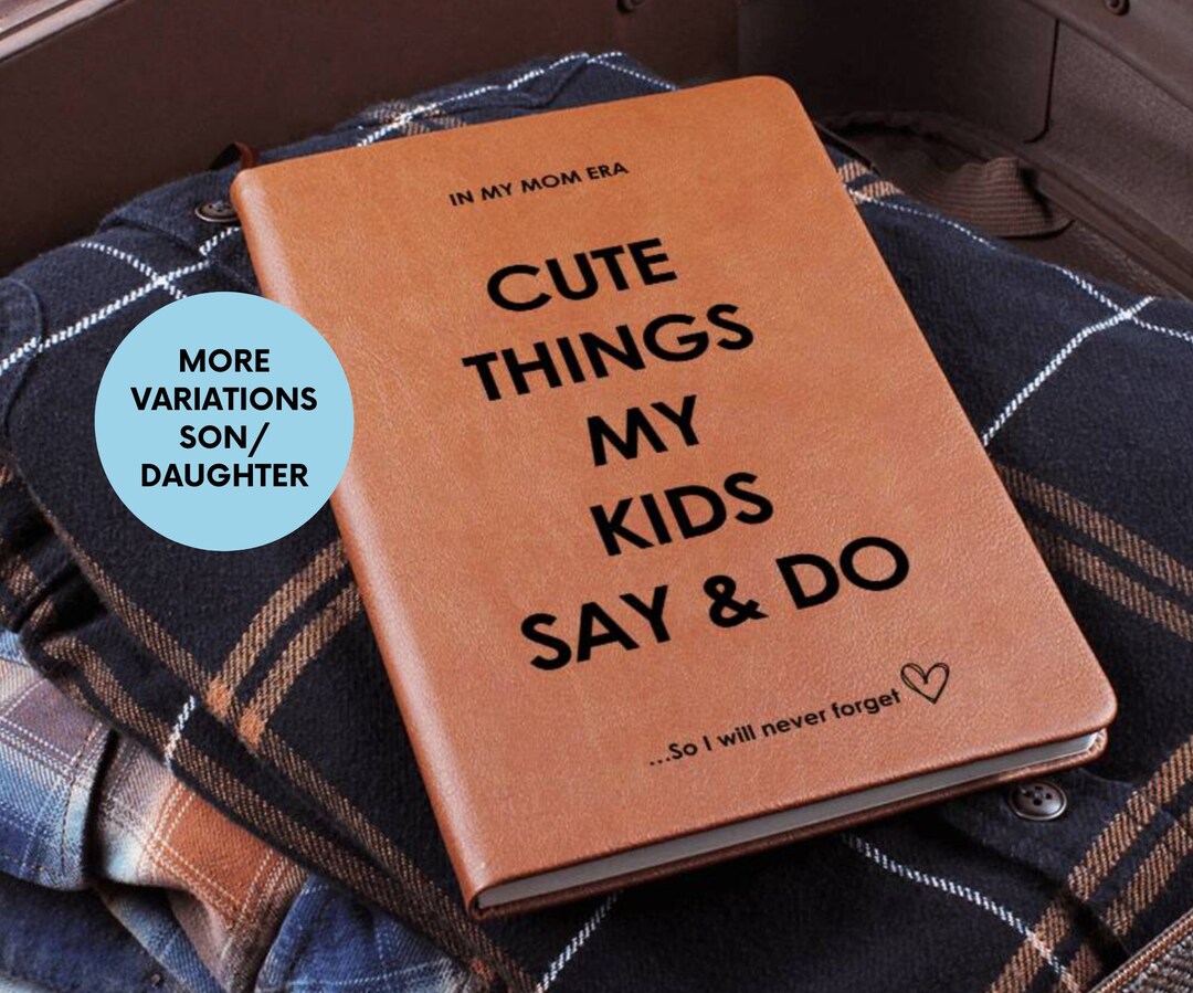 In My Mom Era Journal, Mom Journal, Gift for Mom, New Mom Journal ...