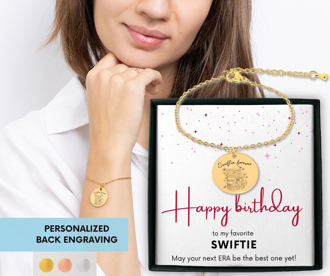 Personalized Swiftie Forever Bracelet, Birthday Gift for Swiftie, Tay ...