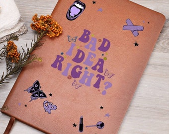 Olivia Rodrigo Notebook Sour Vibes Pop Music Journal Album Art Inspired ...