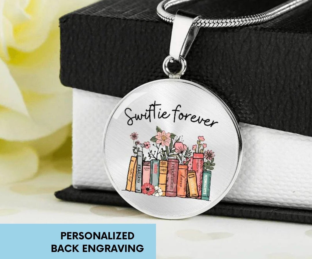 Personalized Swiftie Necklace, Tay Inspired Necklace, Engraved Necklace ...