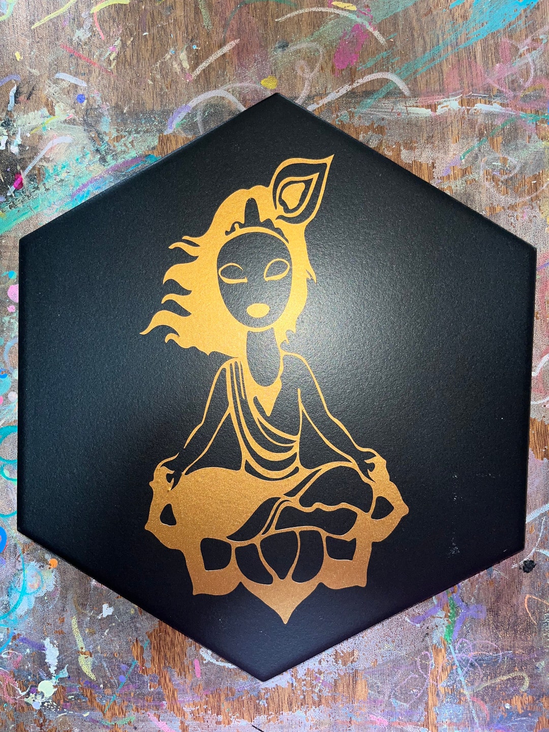 Queen Krishna Hare Krishna Decal - Etsy