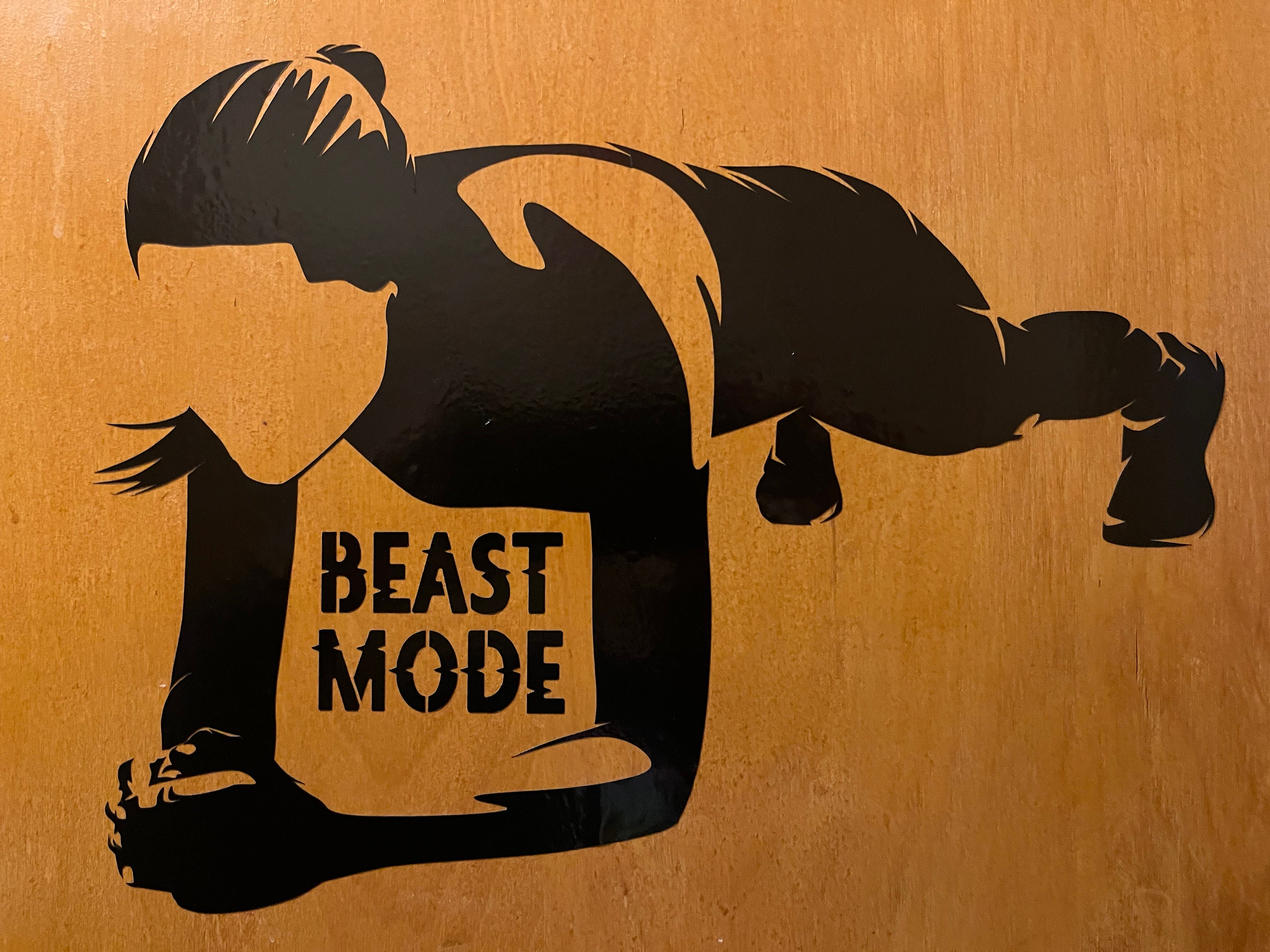 Beast Mode Decal - Etsy