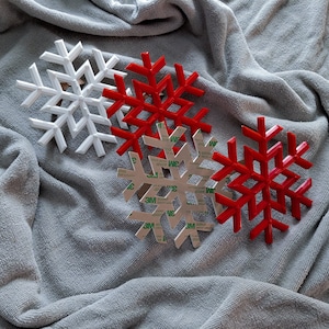 Snowflake Stomp Pad for Winter Sports - Etsy