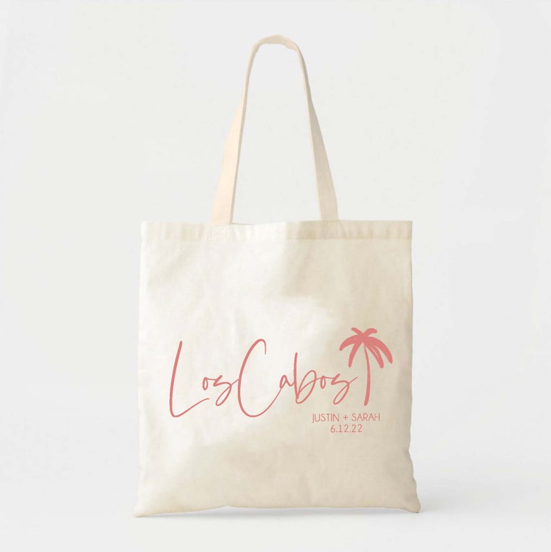 Cabo Welcome Tote Destination Wedding Welcome Bag Custom - Etsy