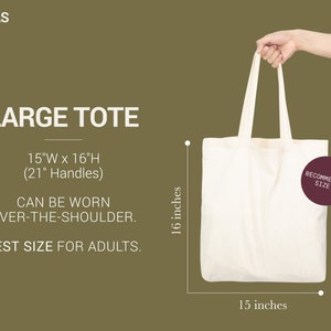 Personalized Monogram Tote Bag - Custom Tote - Name Tote - Name Initial ...