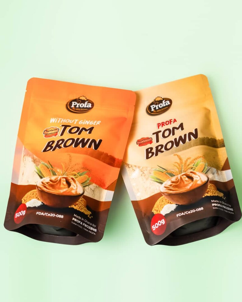 PROFA TOM BROWN - Wholesome Instant Cereal Porridege - Roasted Corn ...