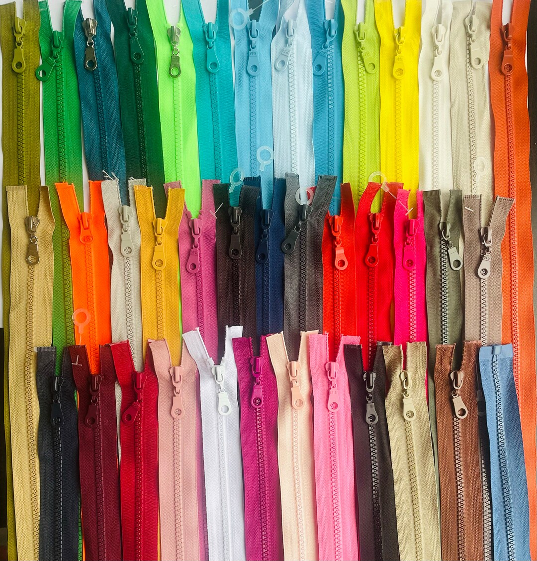 2 Inch to 36 Inc Chunky Open End Jacket Zipper Separate Zip - Etsy