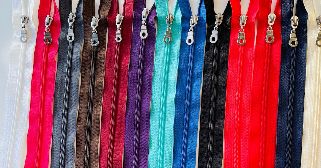 Nylon Open Ended Zip: Heavy Duty Jacket & Coat Zipper - Etsy