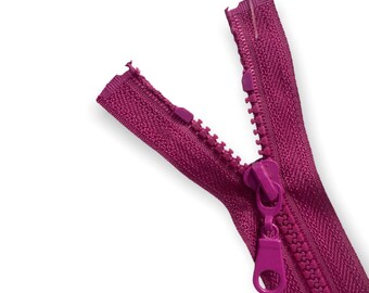 Rose Open Ended or Closed Ended Chunky Zip 4 Cm 80 Cm | Etsy