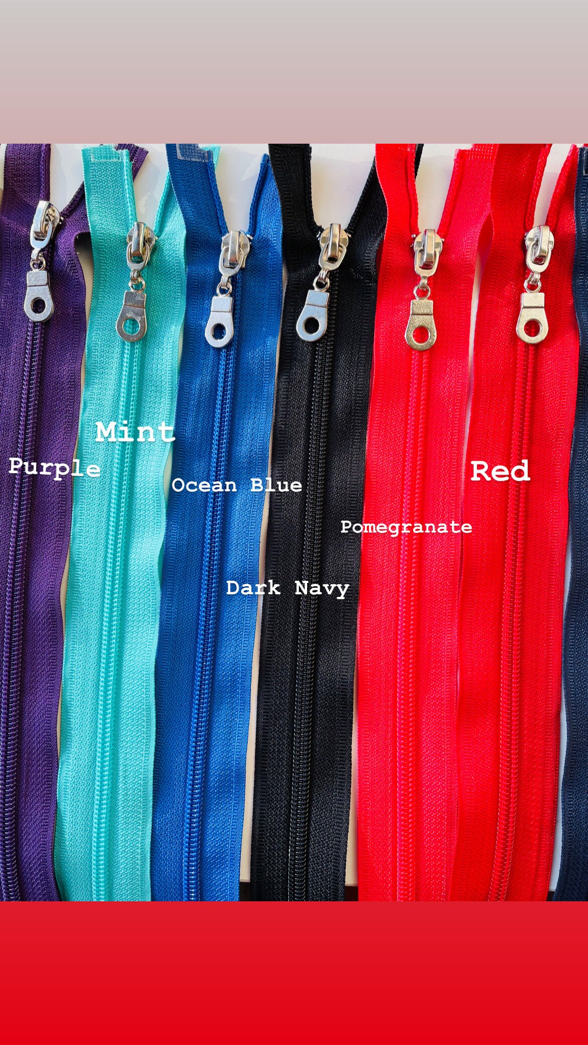 3 Cm to 75 Cm Open Ended Nylon Zip Zipper Jacket coat Zip - Etsy UK