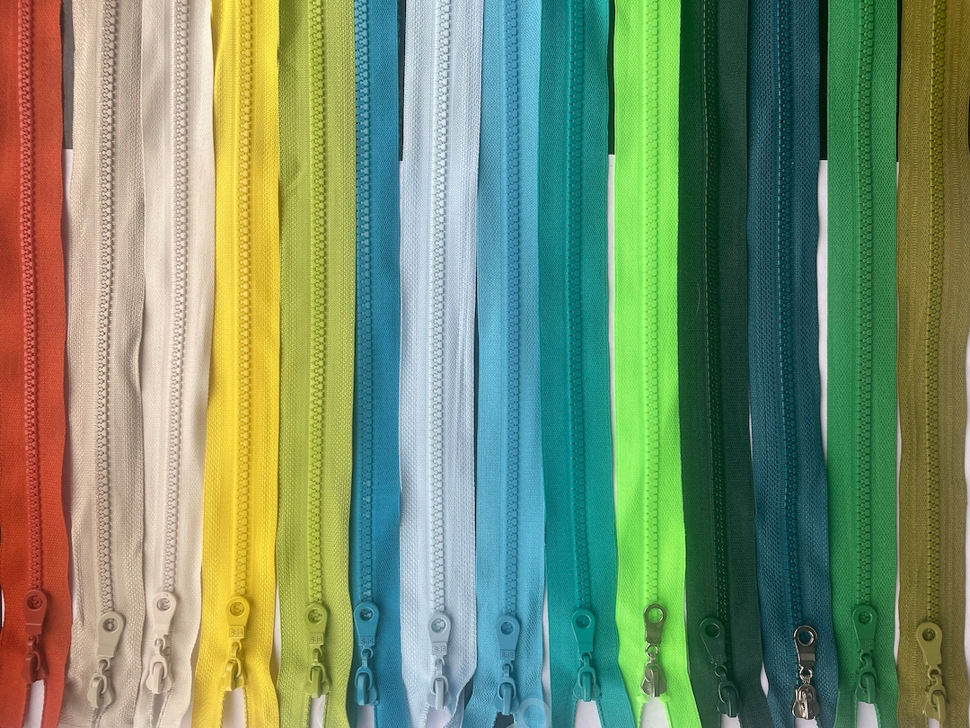 Closed End Zip 2 INCH -50 INCH Zipper, Closed Ended Divisible Zipper ...
