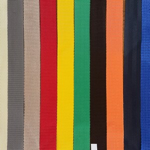 NON CHEMICAL DYE Polyester Webbing Tape Heavy Duty 2.5 Cm 3 Cm 4 Cm ...