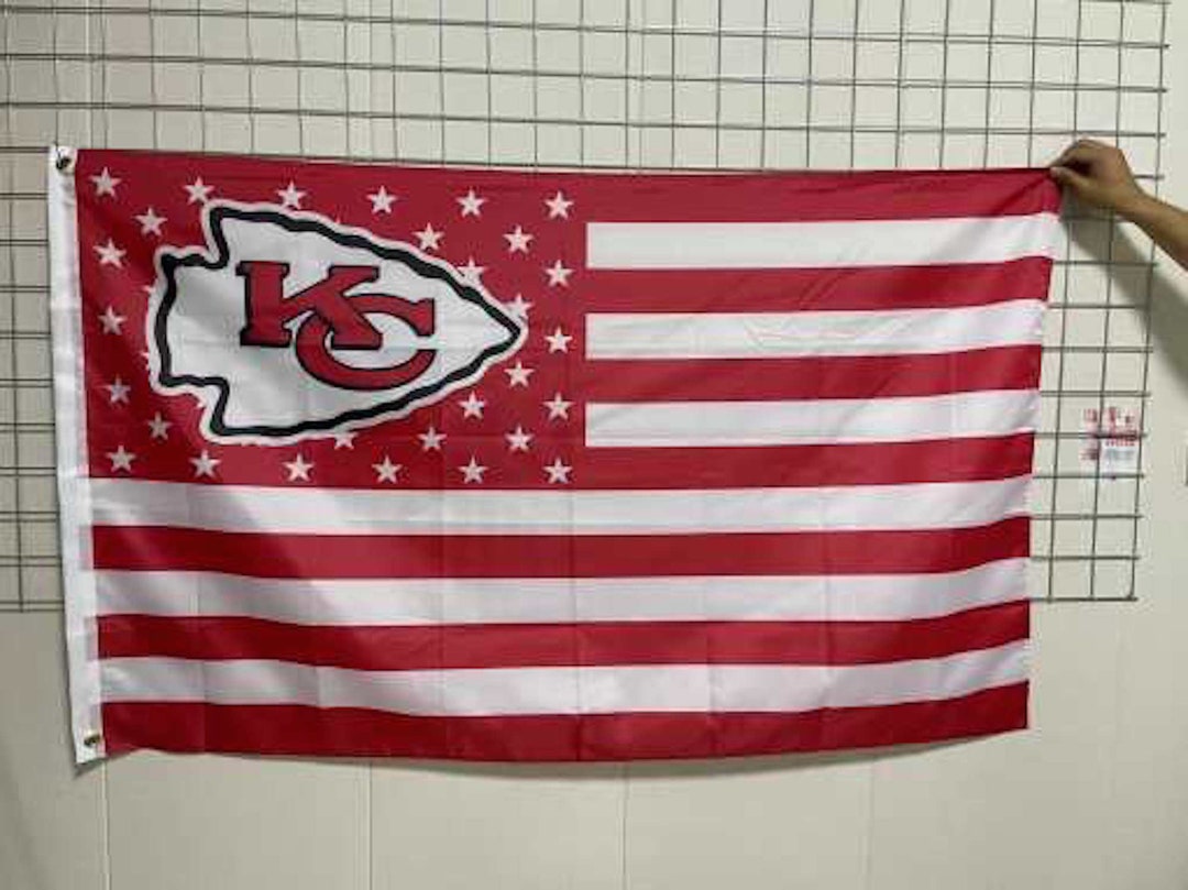 Kansas City Chiefs Themed Flag - Etsy