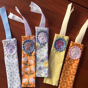 Embroidered Fabric Bible Bookmark (jesus Loves You) - Etsy