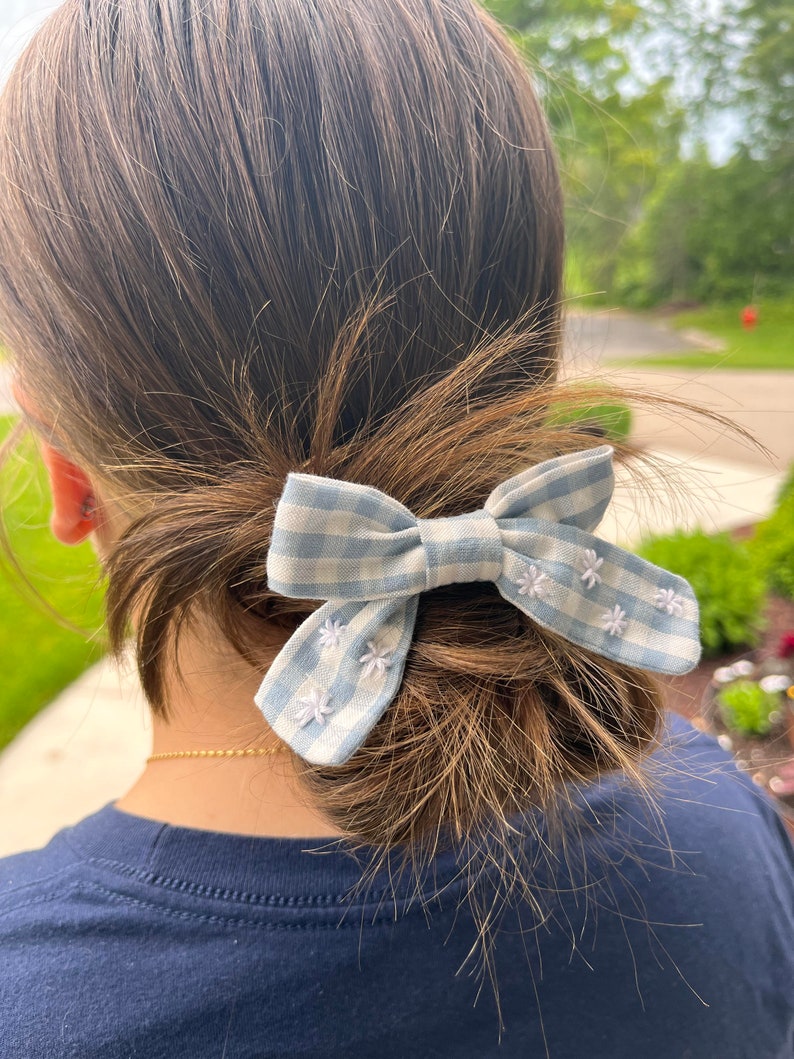 Handmade Personalized Hair Bow - Etsy