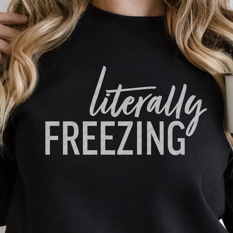 Freezing Svg - Etsy