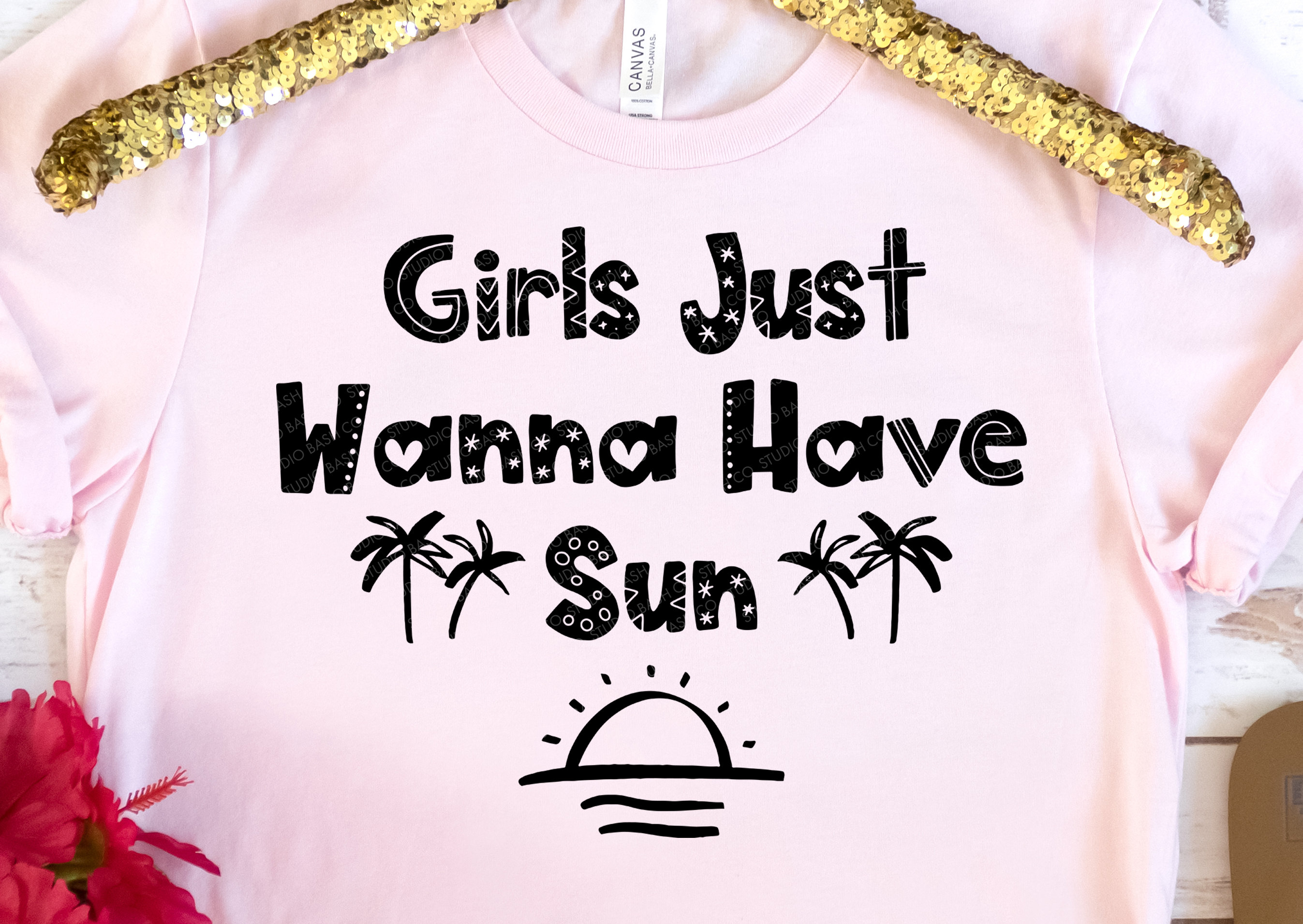 Girls Just Wanna Have Sun Svg, Girls Just Wanna Have Fun Svg ...