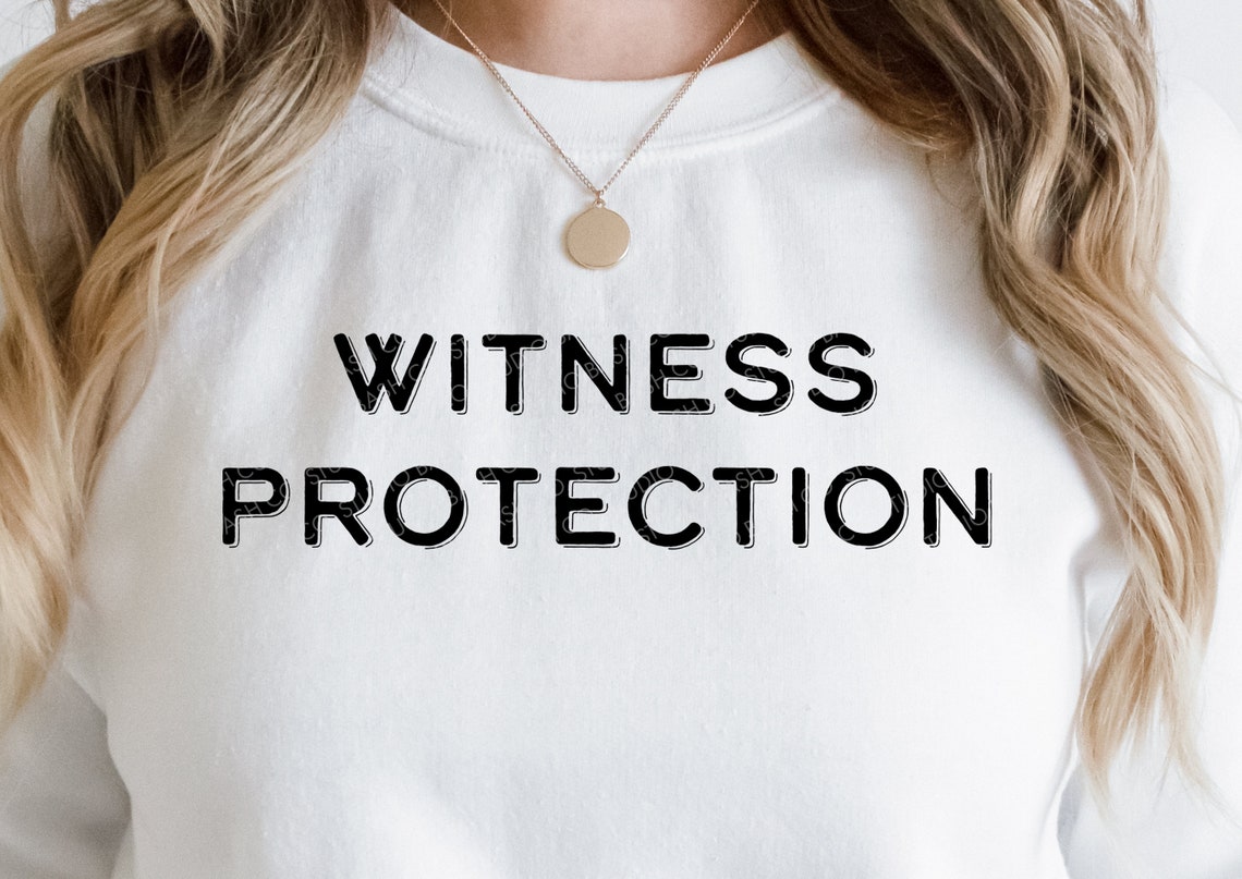 Witness Protection SVG EPS PNG Dxf Digital Design Download | Etsy