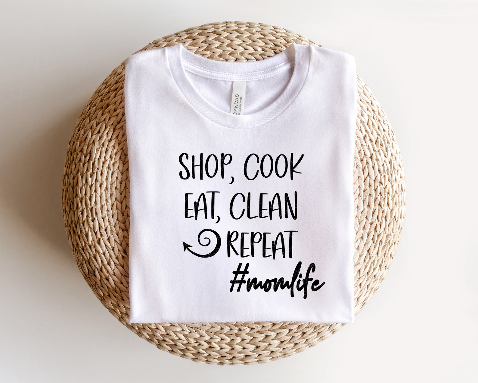 Shop Cook Eat Clean Repeat momlife Svg Momlife SVG EPS - Etsy