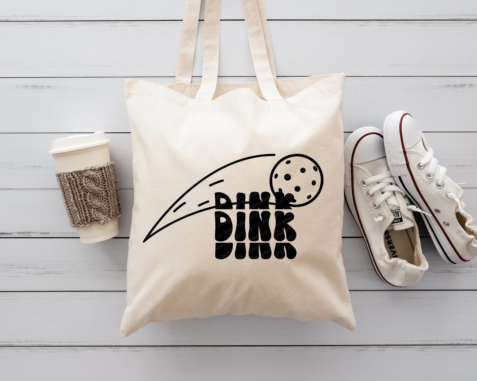 Pickleball Dink SVG Design - Instant Download for Shirts, Bags, and ...