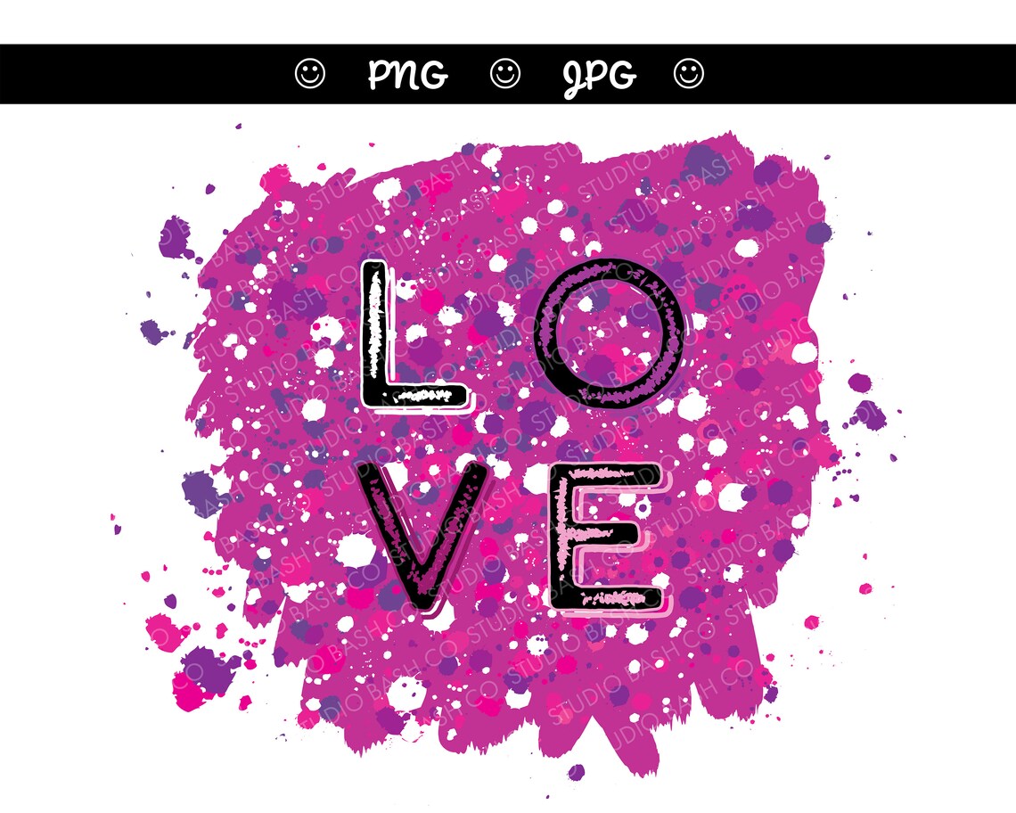 Love Sublimation Designs Downloads, Handmade PNG and JPG Files for ...