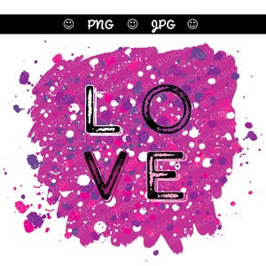 Love Sublimation Designs Downloads, Handmade PNG and JPG Files for ...